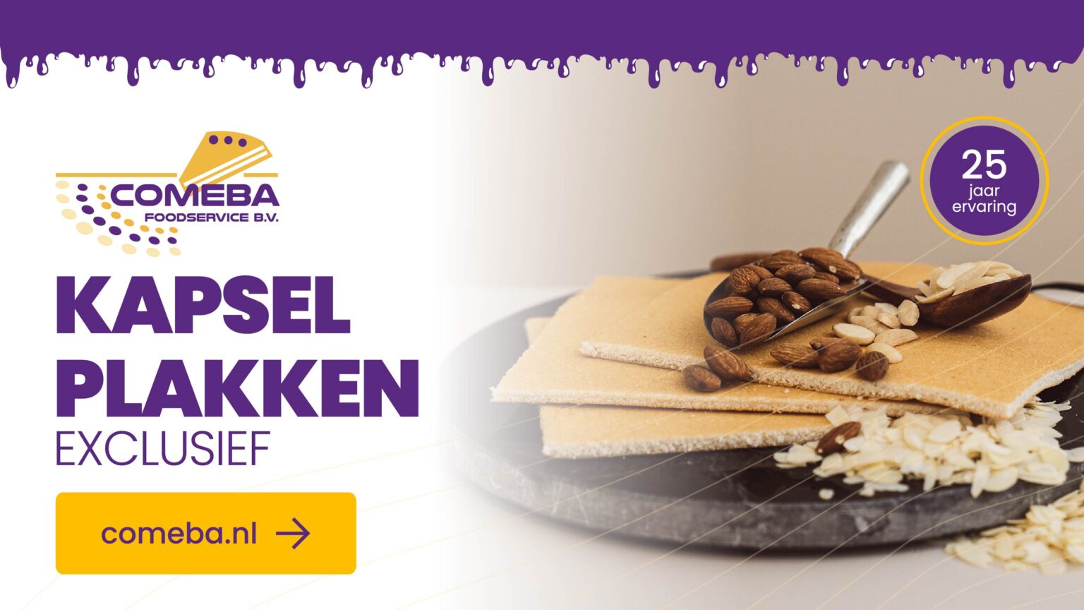 Geniet van exclusieve Kapselplakken bij Comeba Foodservice B.V.! - Comeba