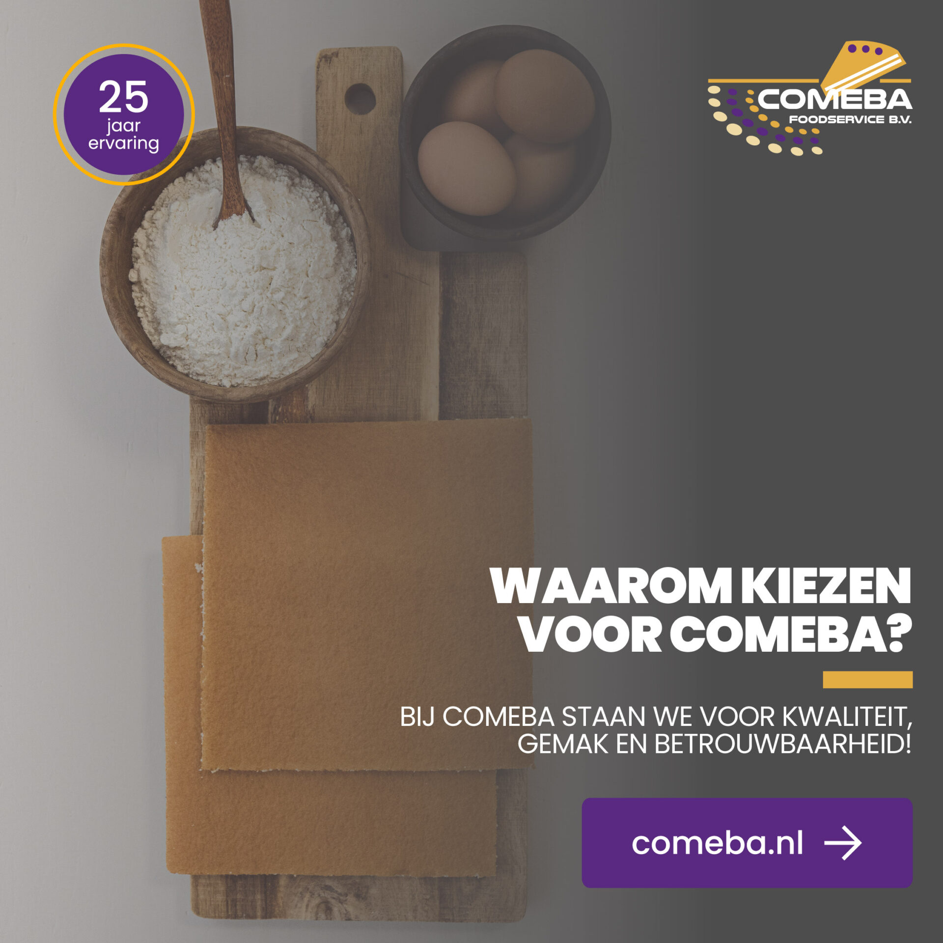 Wat doet Comeba Foodservice? - Comeba