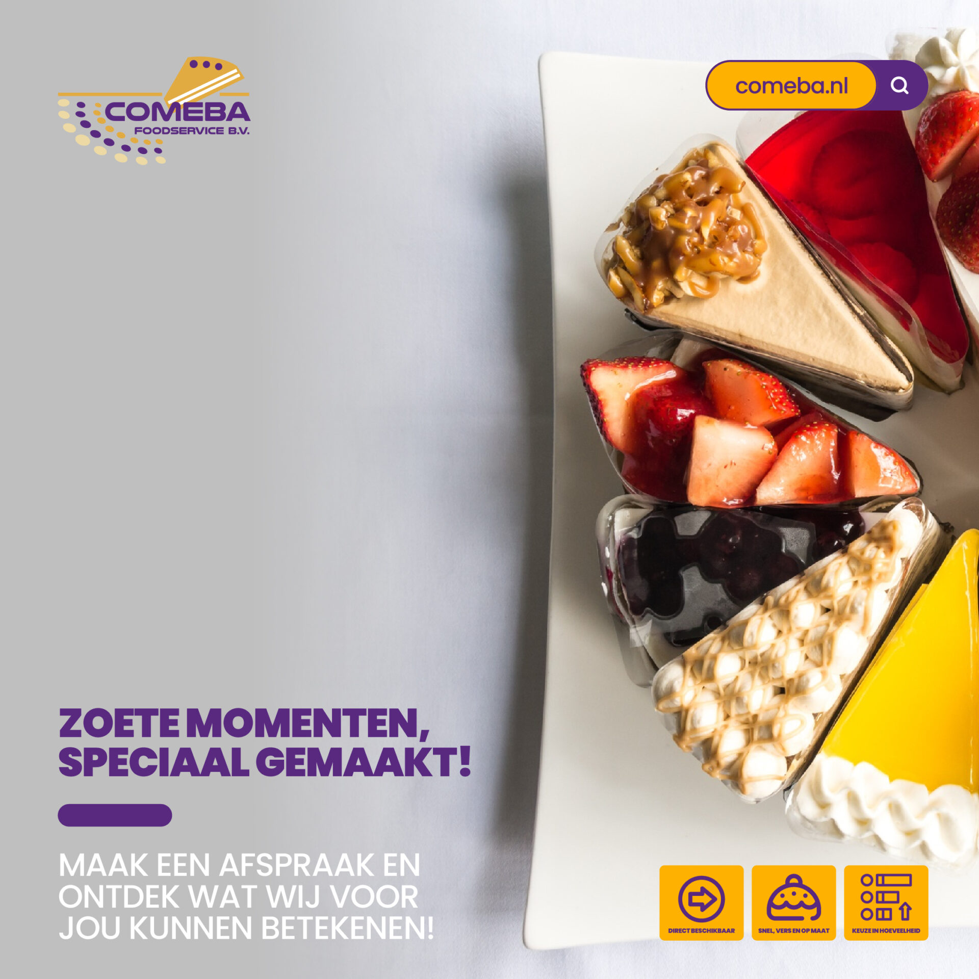 Zoete momenten, speciaal gemaakt! - Comeba