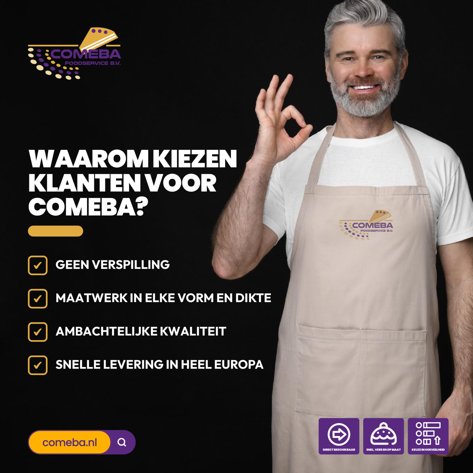 Waarom kiezen klanten voor Comeba? - Comeba