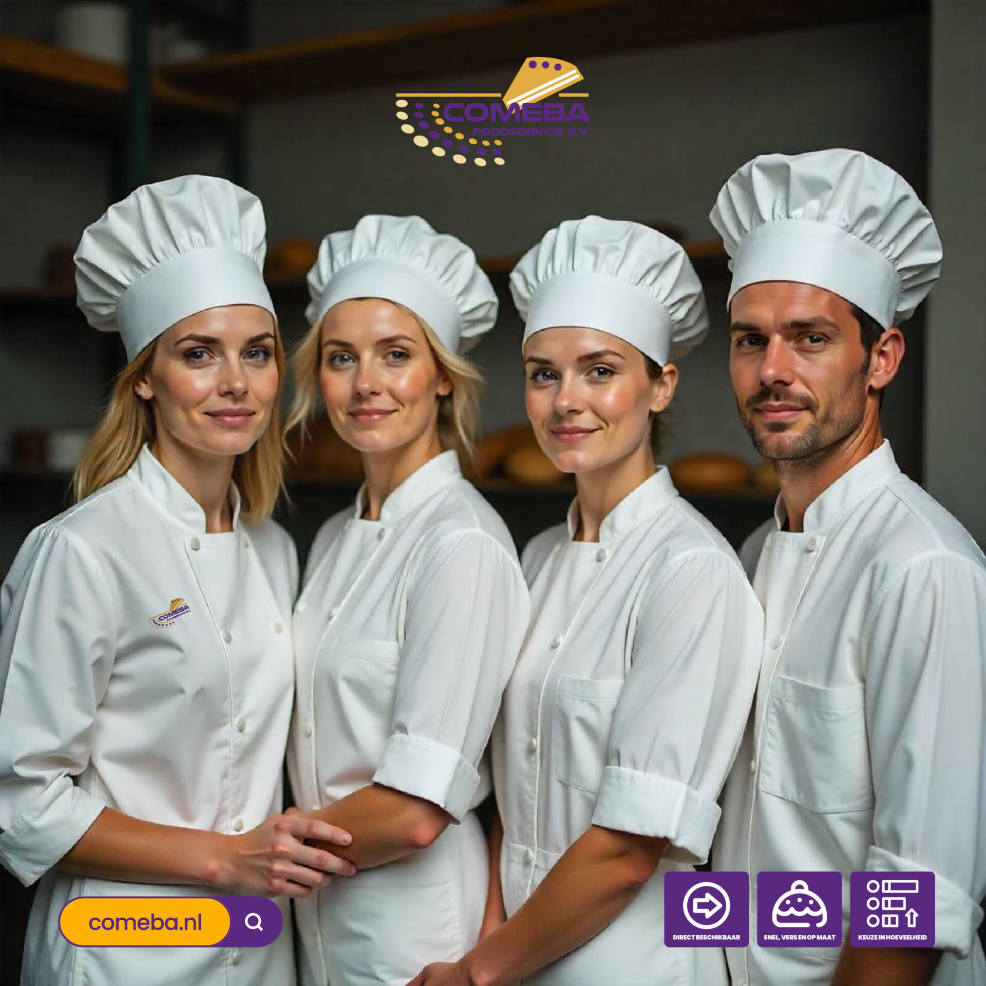 Kom binnen bij Comeba Foodservice! - Comeba